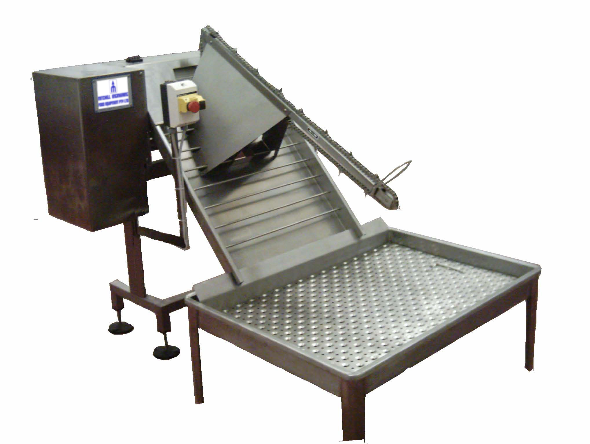 CASING CLEANING MACHINE - Casings emptying machine 600 mm rollers ...